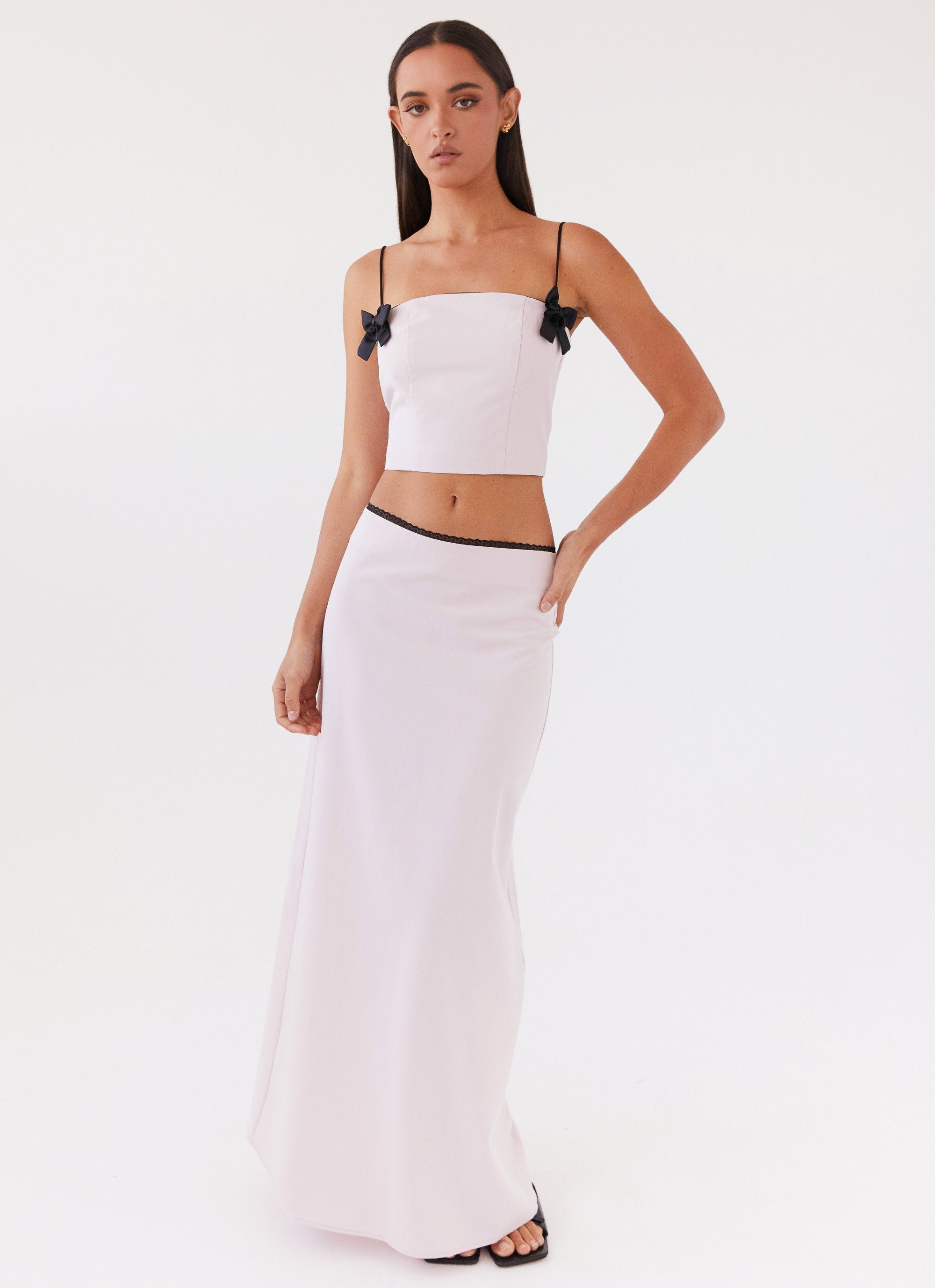 Rushing Back Maxi Skirt - Mauve – Peppermayo UK