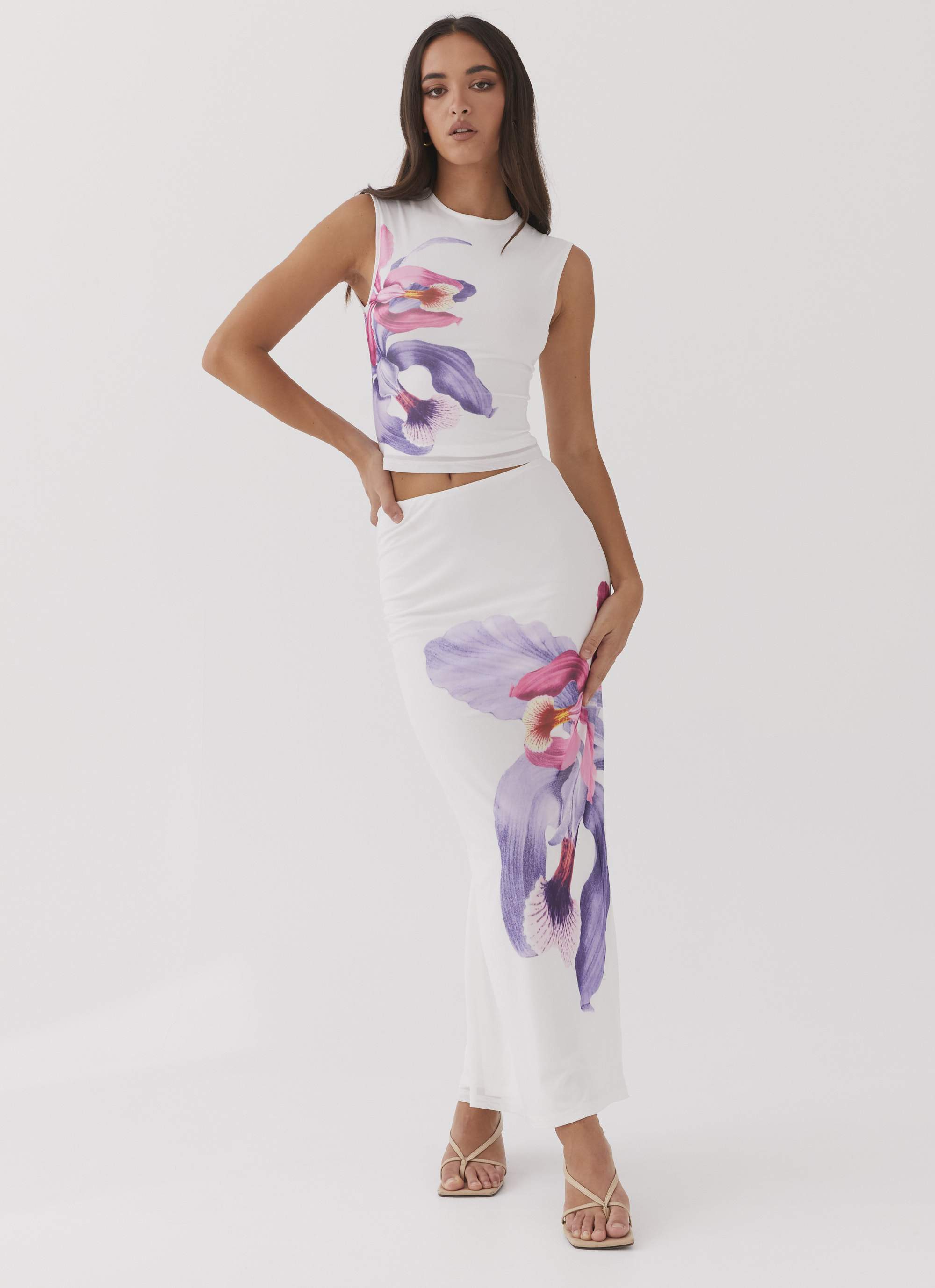 Waiting For Dawn Mesh Top - White – Peppermayo UK